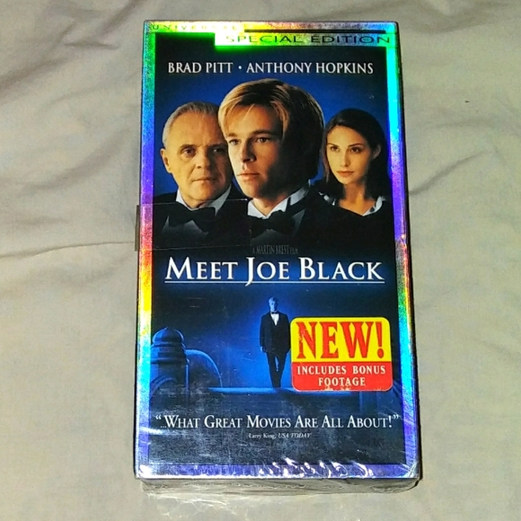 Universal | Media | Sealed Meet Joe Black Vhs Set Special Edition W ...